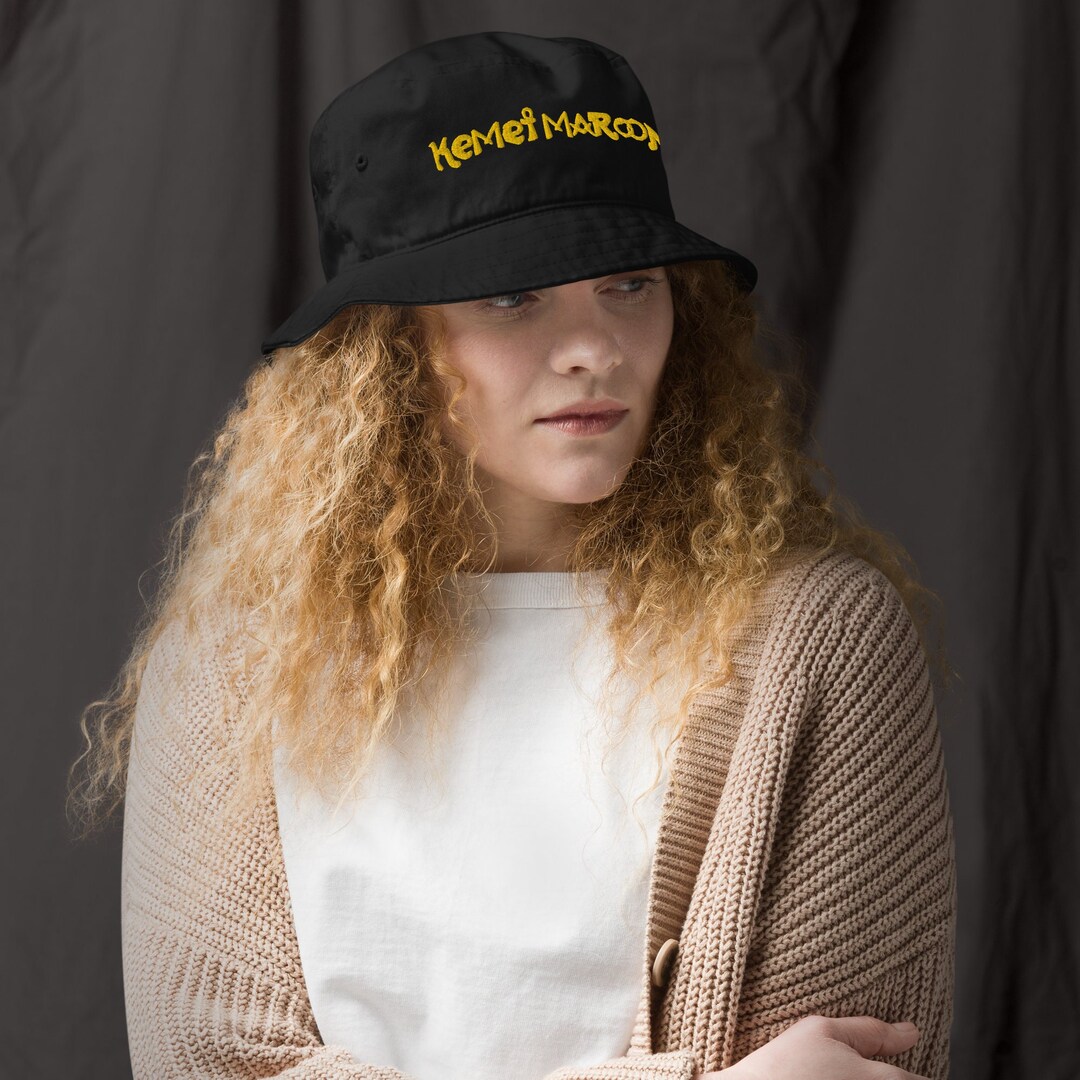 Kemet Maroon Bucket Hat - Etsy