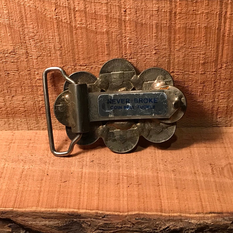 Never Broke Coin Belt Buckle - Etsy