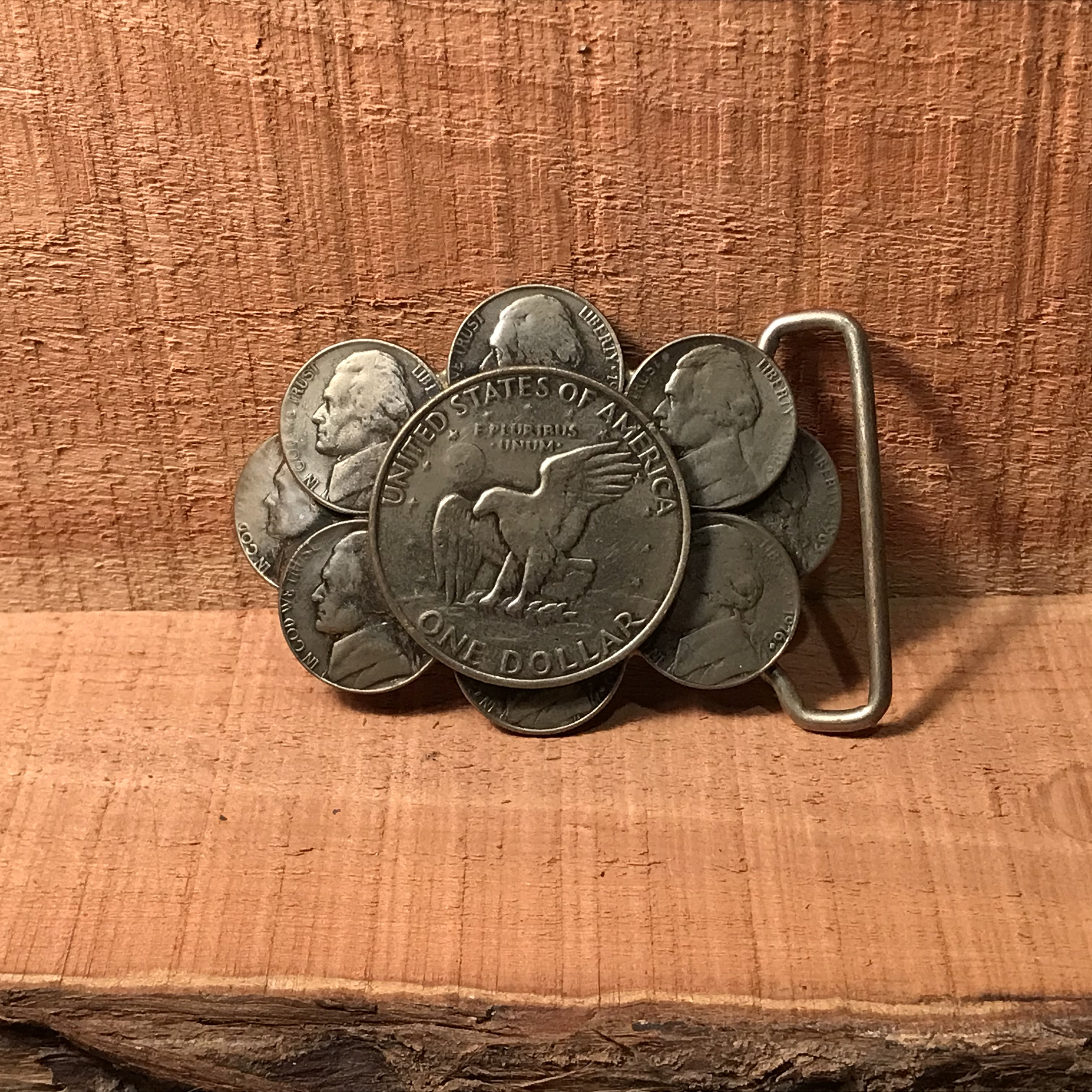 Never Broke Coin Belt Buckle - Etsy