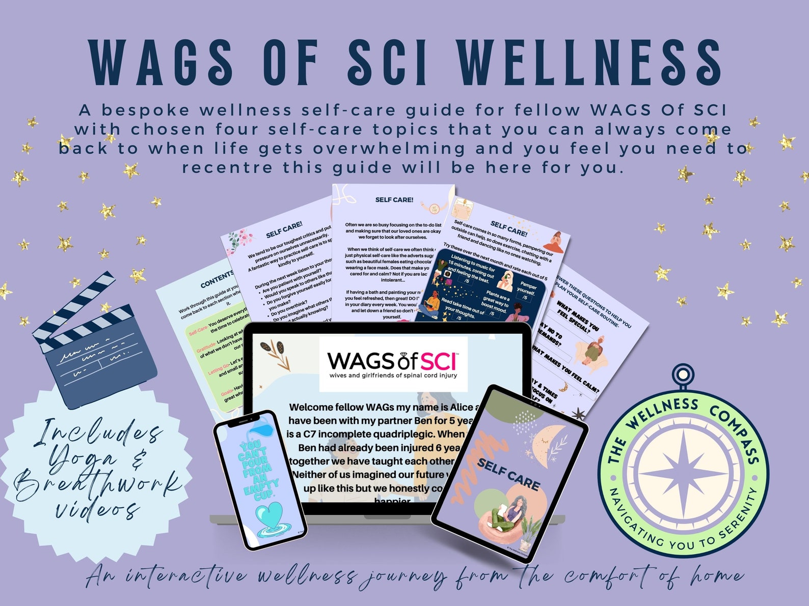 Wags of Sci Self-care Guide, Wellness Workbook (PDF) - Etsy