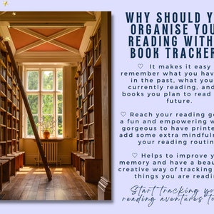 Bookshelf Reading Tracker Printable, Downloadable Reading Book Tracker ...