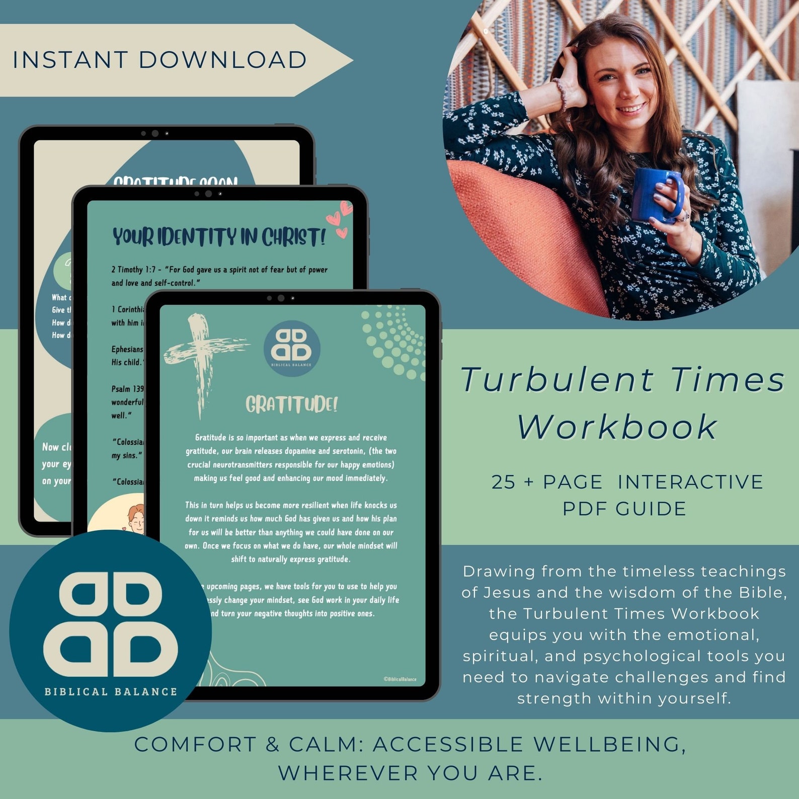 Faith-inspired Turbulent Times Workbook, Navigate Life's Challenges ...