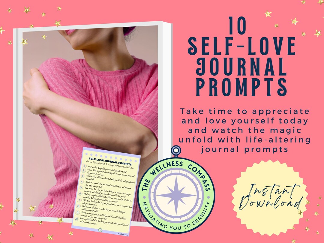 Self-love Journal Prompts Journal Prompt Workbook Self-love - Etsy