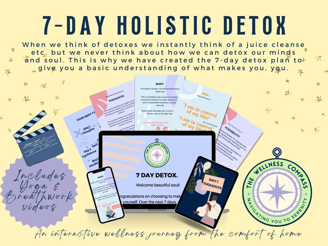 Spring Detox, 7 Day Mind, Body and Soul Detox, Mental Well-being Detox ...