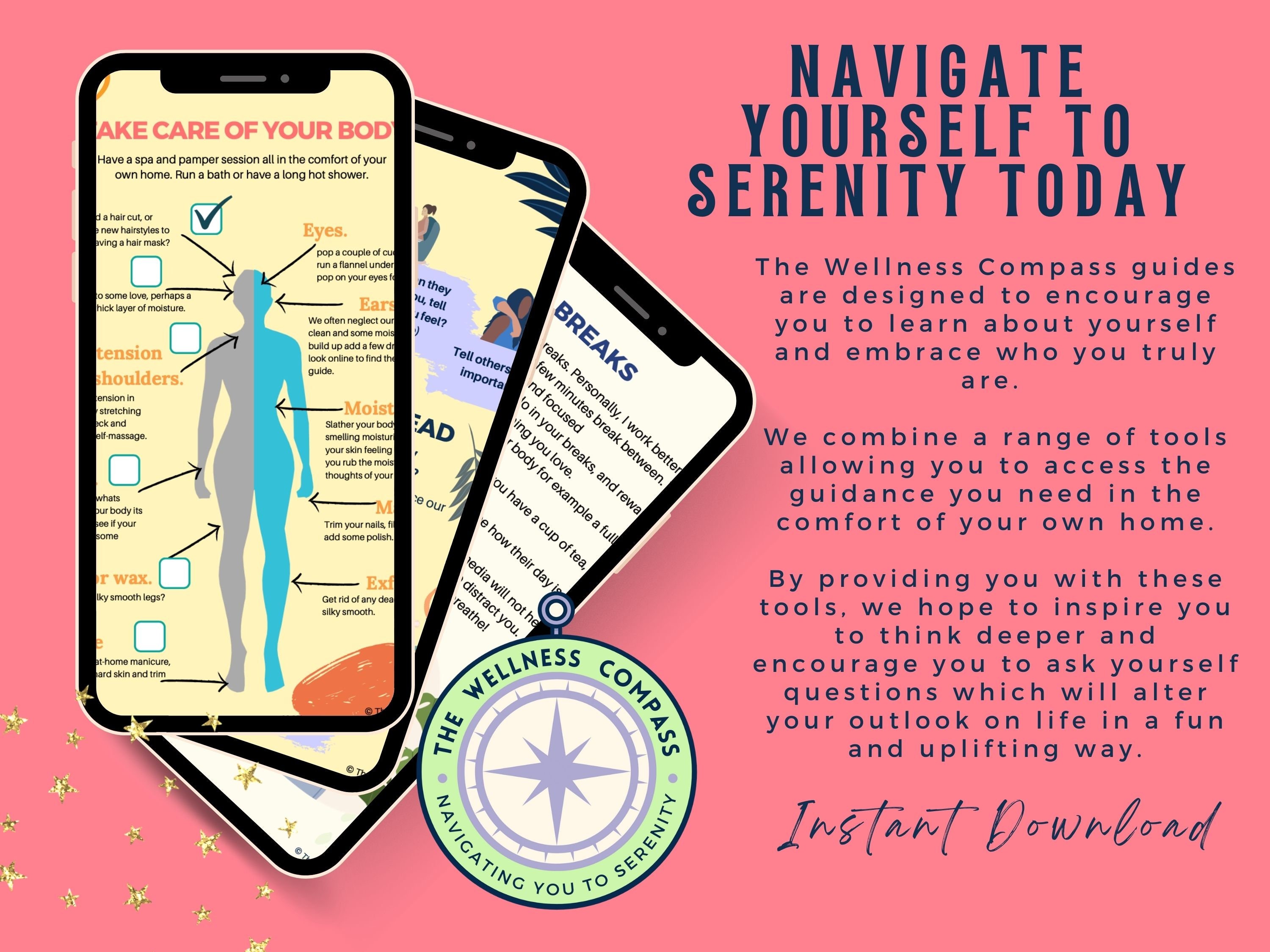 Self-care Workbook, Monthly MOT Workbook, Self-care Guided Meditation ...