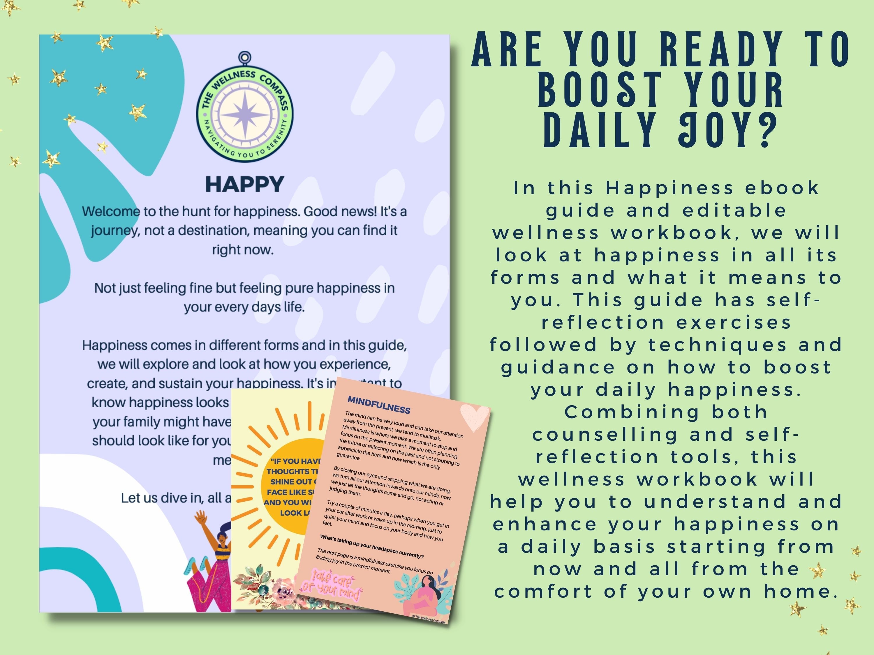 How to Be Happy E-book, Happiness Workbook, Happiness Journal, How to ...