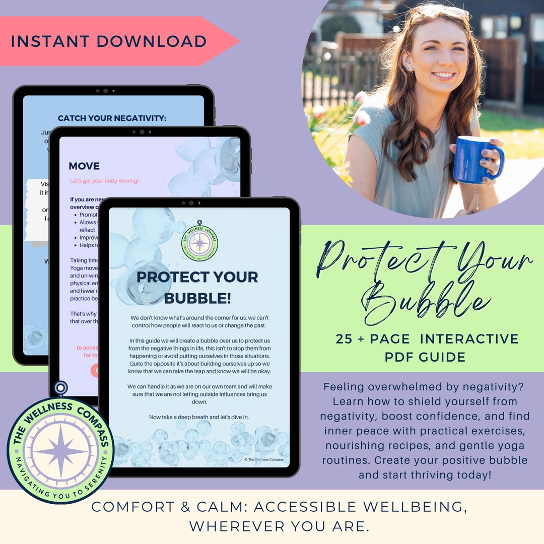 Protect Your Peace Workbook, Boundaries Workbook, Wellness Printables ...