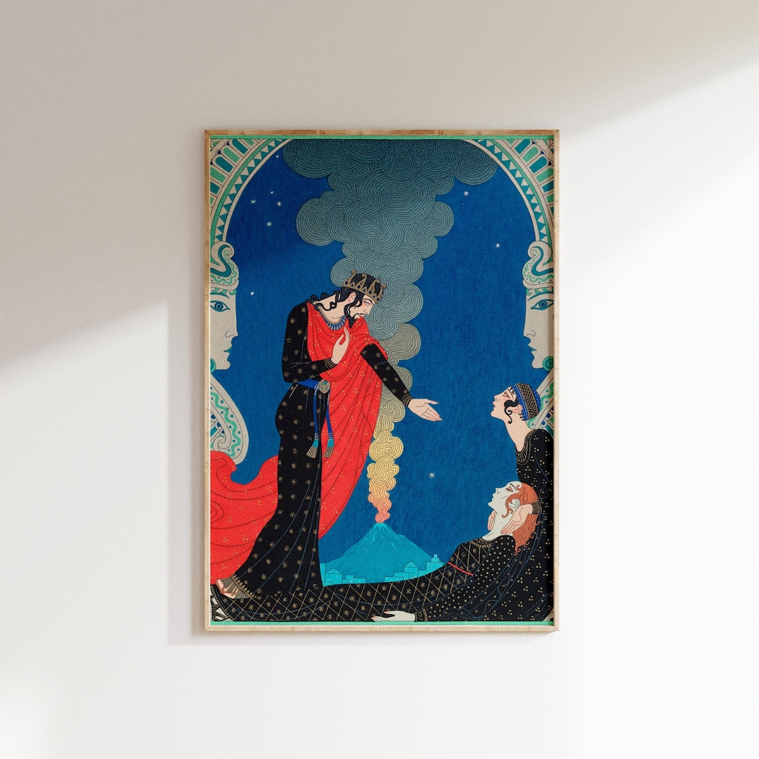 George Barbier Print, Vintage Fashion, Art Deco Print, Fashion ...