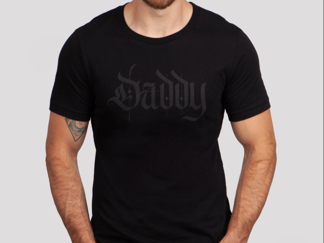 Daddy Tee Shirt - Subtle BDSM Super Soft Discreet Shirt for Doms, Sizes ...