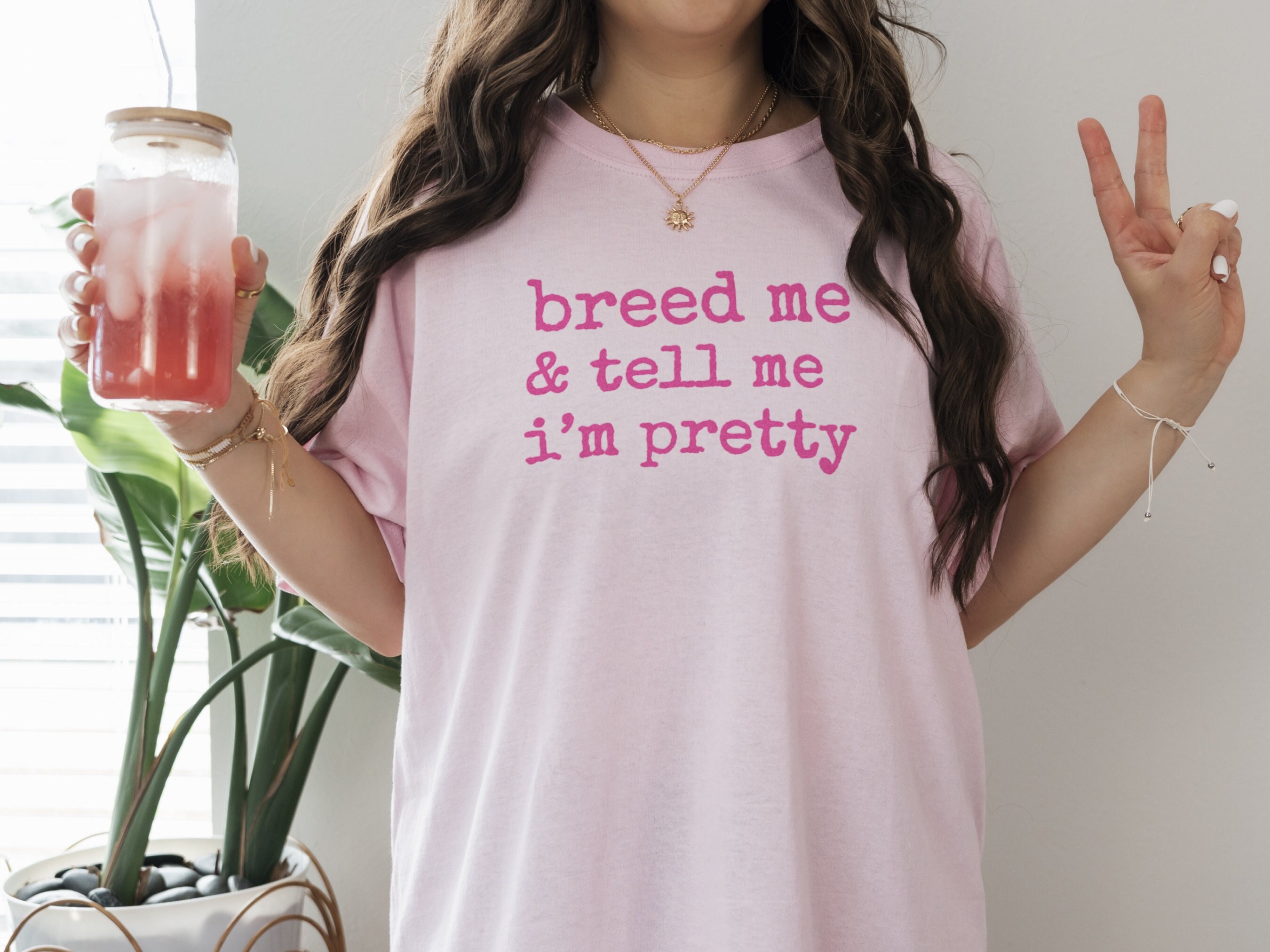 Cute Breeding Kink Shirt for Submissive in Pink D/s, Dom, BDSM Sub T ...