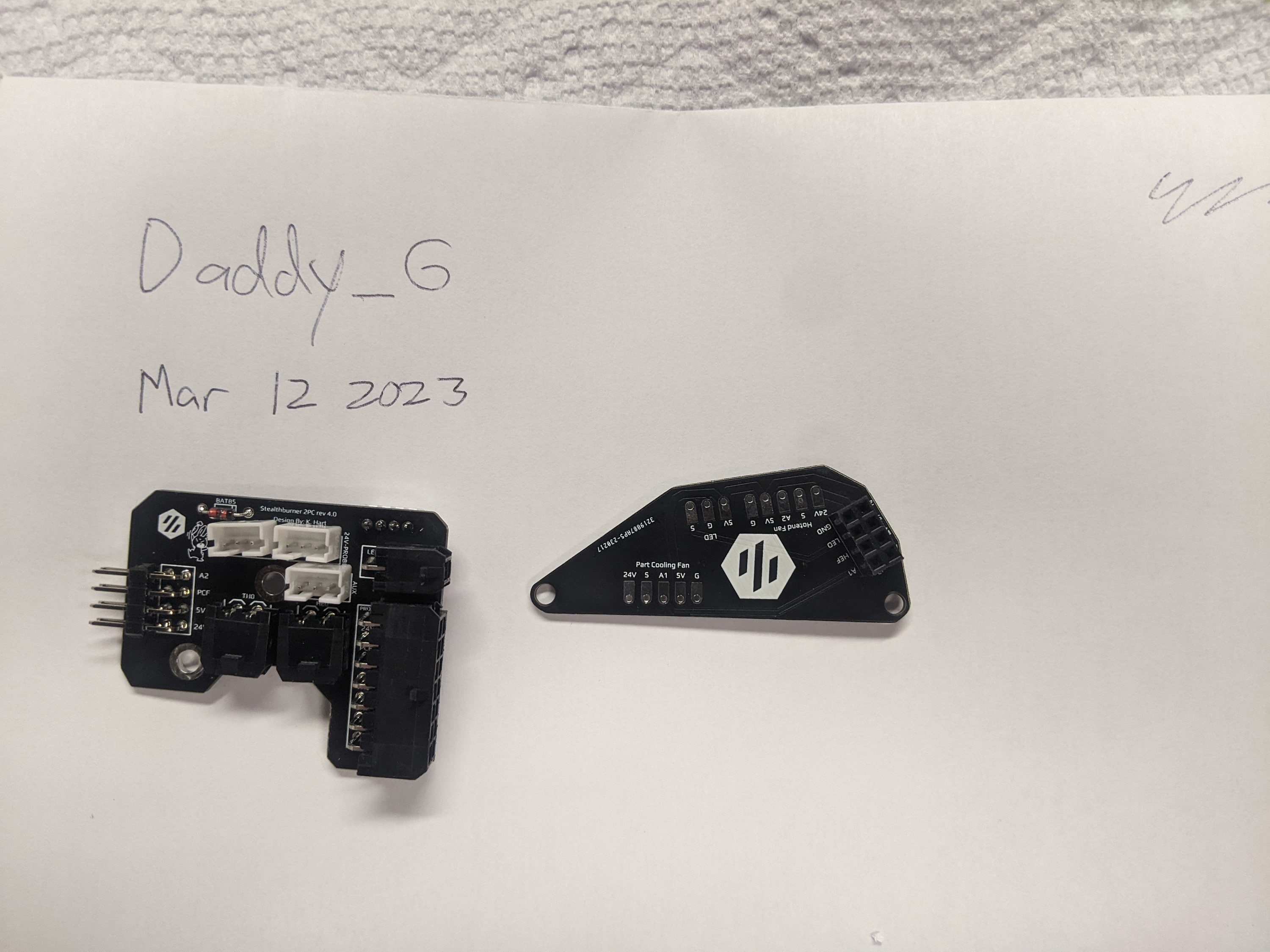 Stealthburner 2 Piece PCB & Crimp Connectors - Etsy