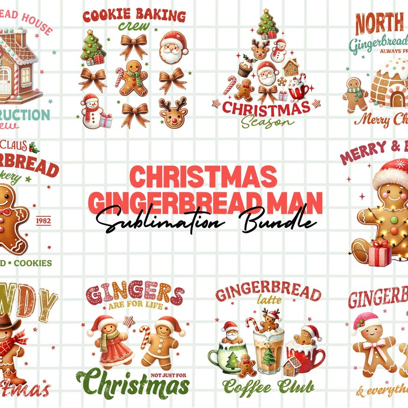 Christmas Gingerbread Man - Etsy