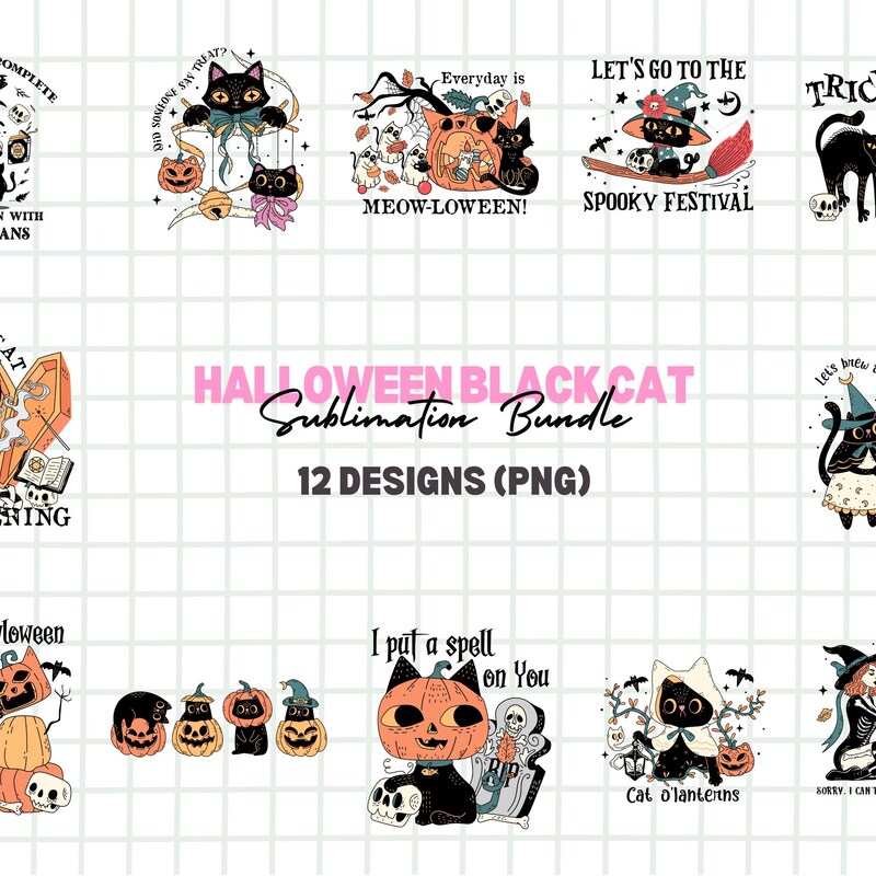 Clipart Vintage Cat Cards - Etsy