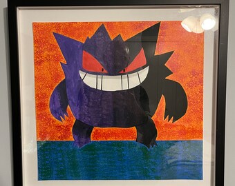 Gengar Pop Painting - Etsy
