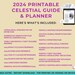 2024 Astrology Guide & Planner 2024 Astro Guide 2024 Moon Planner 2024 ...