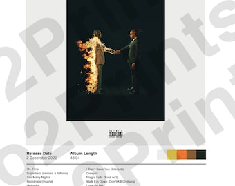 Metro Album Poster - Etsy