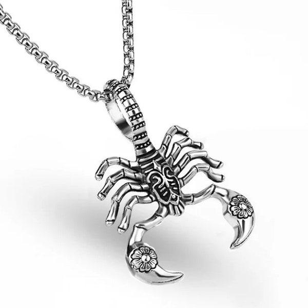Scorpion Necklace - Etsy