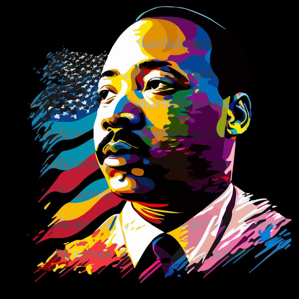 Martin King Clipart - Etsy