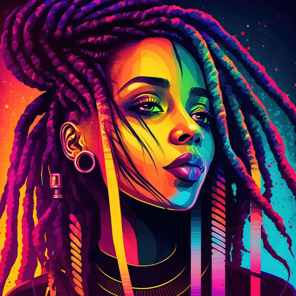 Dreadlocks Wall Art - Etsy