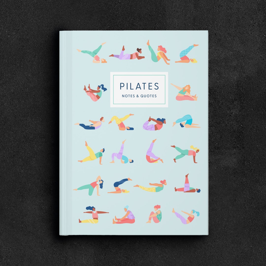 Pilates Mat Exercises Hardcover Journal: Pilates Lover Gift - Etsy