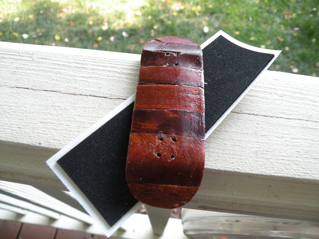TFB 32mm "rustic Cabin" Fingerboard With Medium Kicks - Etsy