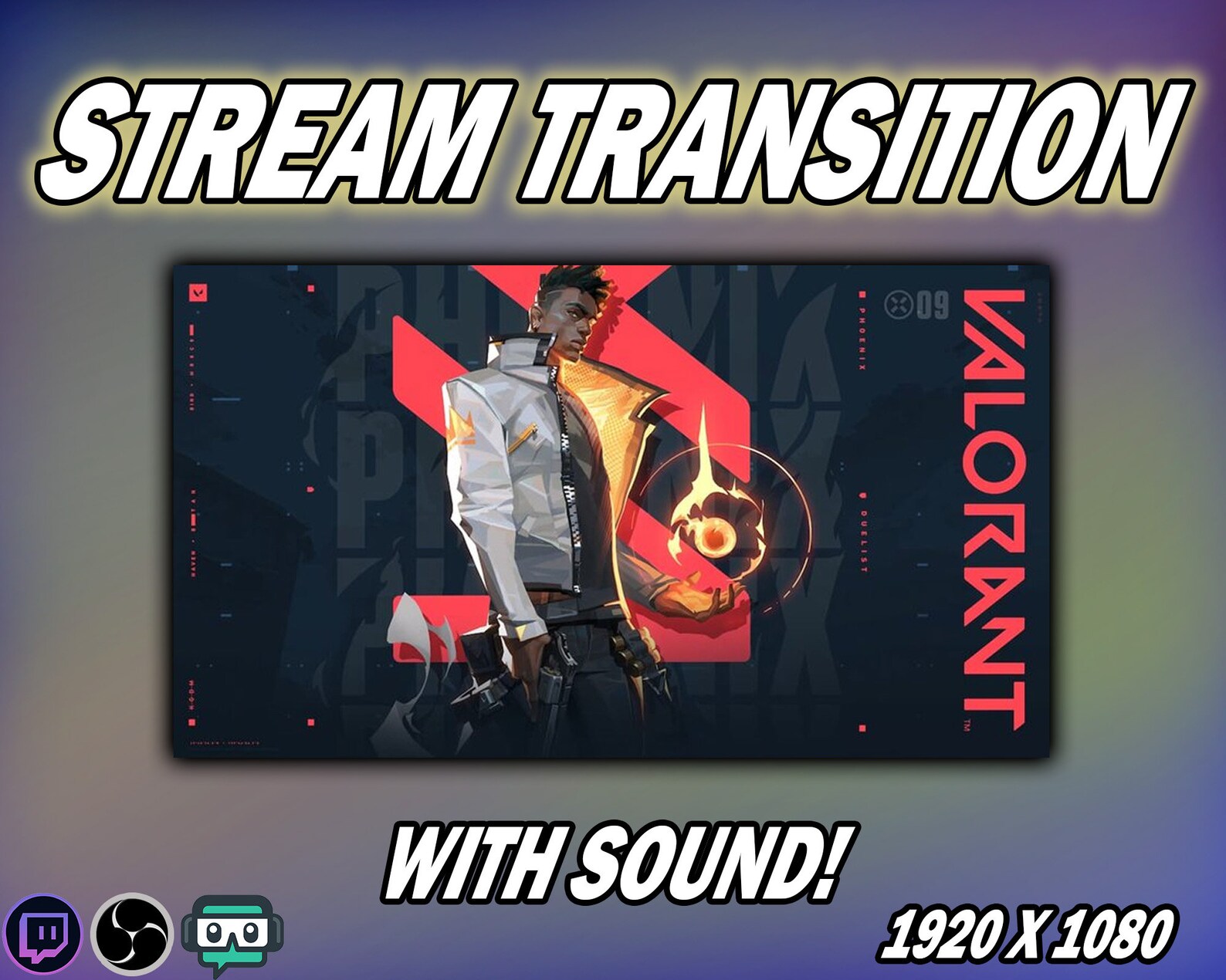 PHOENIX VALORANT Anime Transition Overlay *with Sound!*- Stinger ...