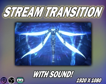 Fire Anime Transition Overlay *WITH SOUND!*- Stinger Overlay - Used for ...