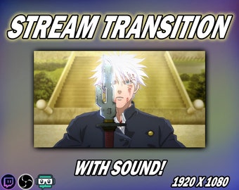 Fire Anime Transition Overlay *WITH SOUND!*- Stinger Overlay - Used for ...