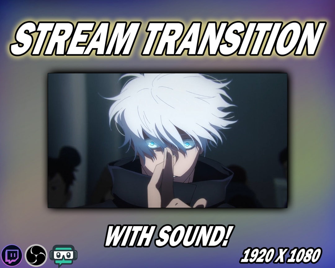 Anime Transition Overlay *WITH SOUND! (eng SUB)* - Stinger Overlay ...