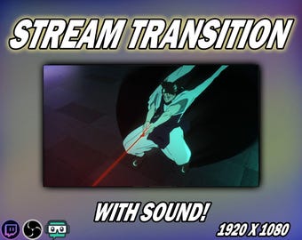 Fire Anime Transition Overlay *WITH SOUND!*- Stinger Overlay - Used for ...