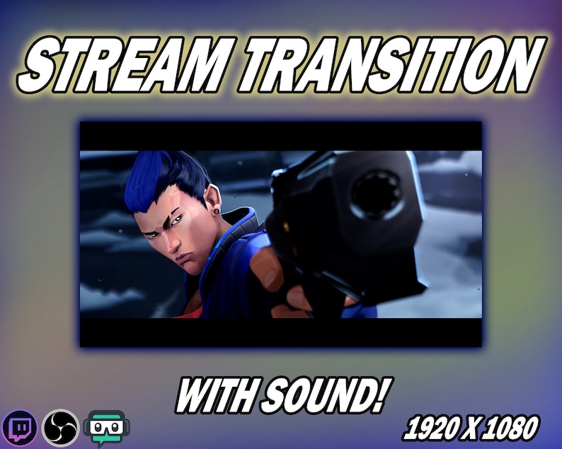 YORU VALORANT Anime Transition Overlay *with Sound!*- Stinger Overlay ...