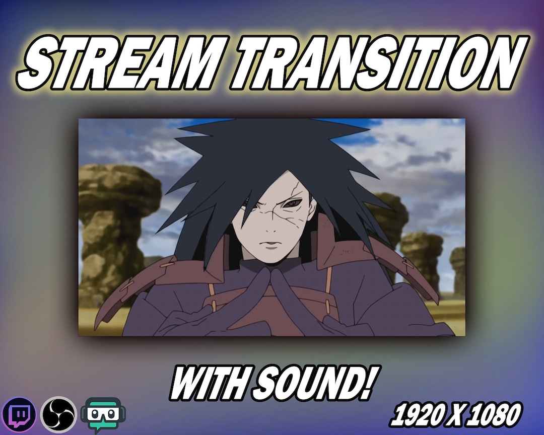 Fire Anime Transition Overlay *WITH SOUND!*- Stinger Overlay - Used for ...