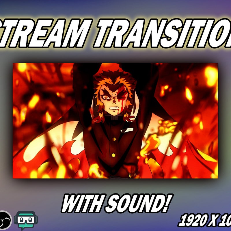 Demon Slayer Twitch Overlay - Etsy