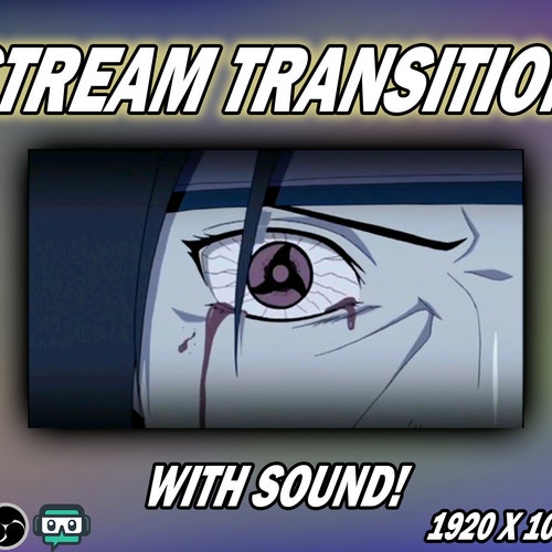 Fire Anime Transition Overlay WITH SOUND Stinger Overlay - Etsy