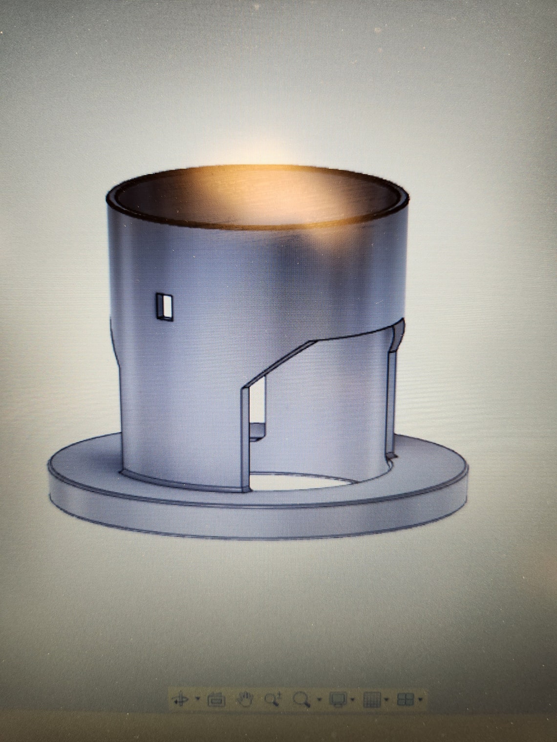 Ryobi P531 Router Guard Base Plate 2.750" OD, Custom Sizes Are ...