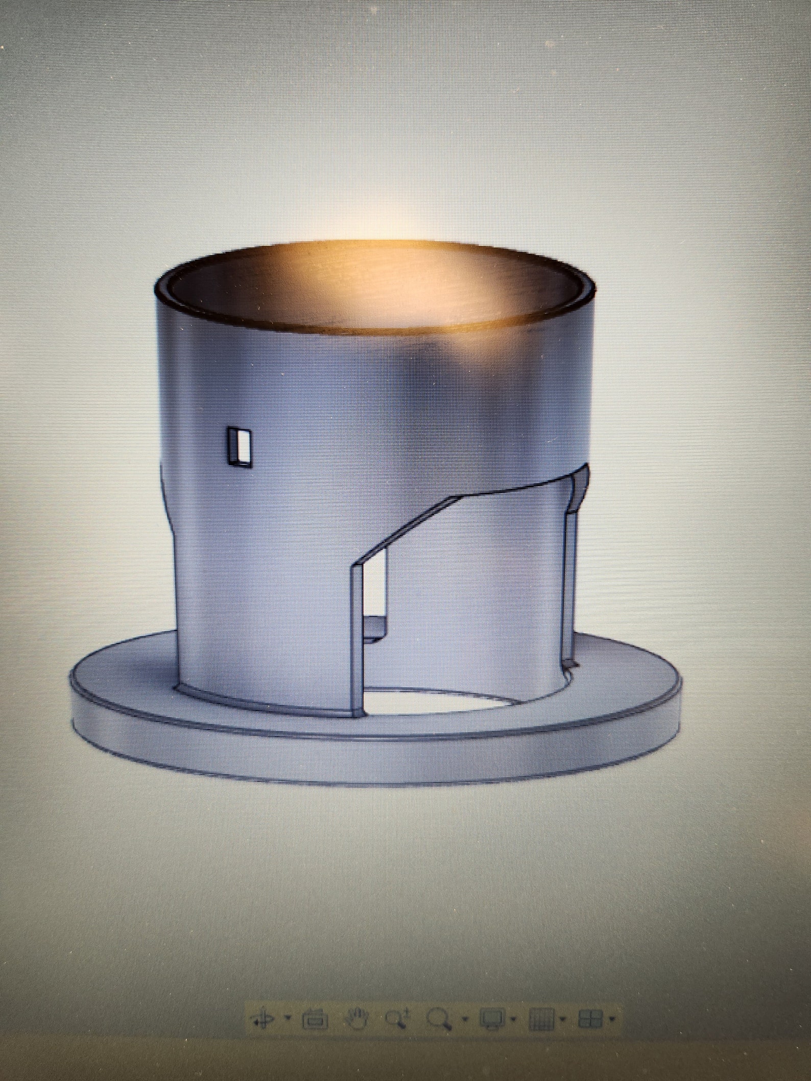 Ryobi P531 Router Guard Base Plate 2.750" OD, Custom Sizes Are ...