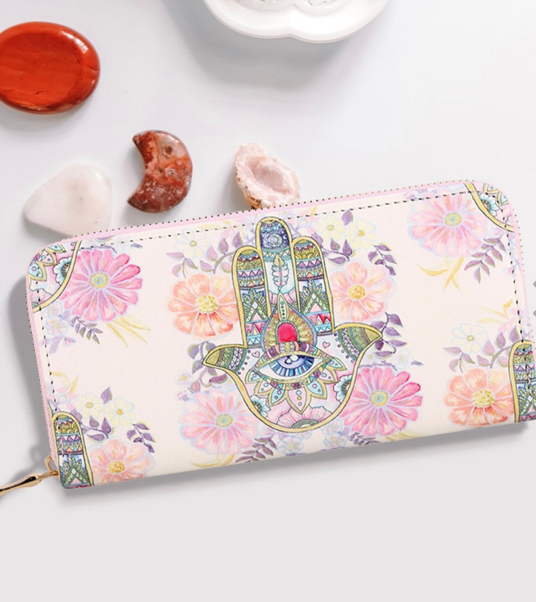 Evil Eye Hasma Hand Wallet - Etsy