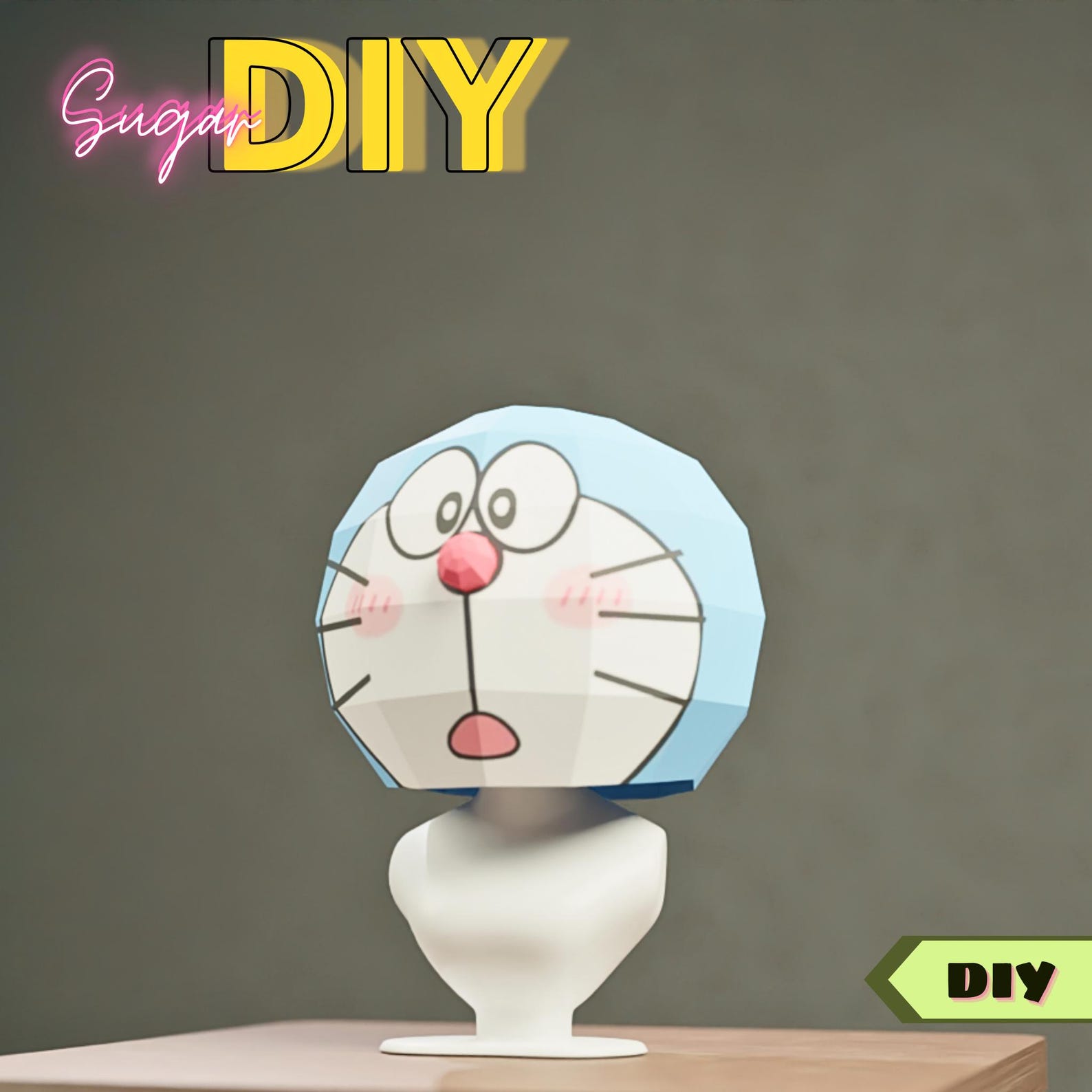 Doraemon & Nobita Mask 3d, Paper Craft 3d, Universe 3d, PDO Format ...