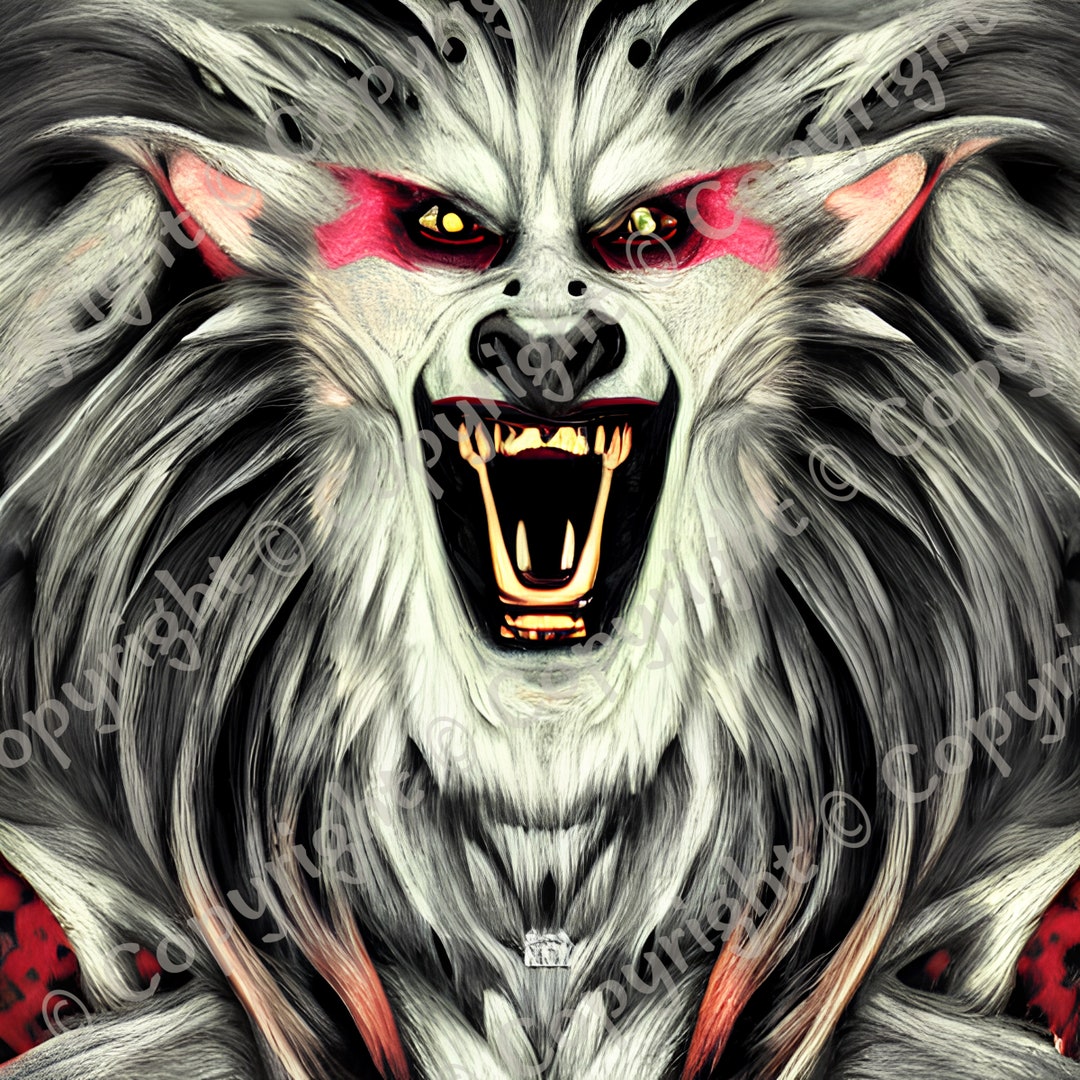 Digital Monster Art Illustrations Comic Book Art Wall Art - Etsy