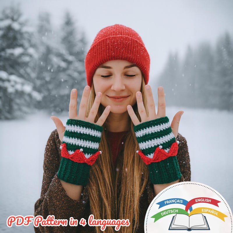 Christmas Mittens - Etsy