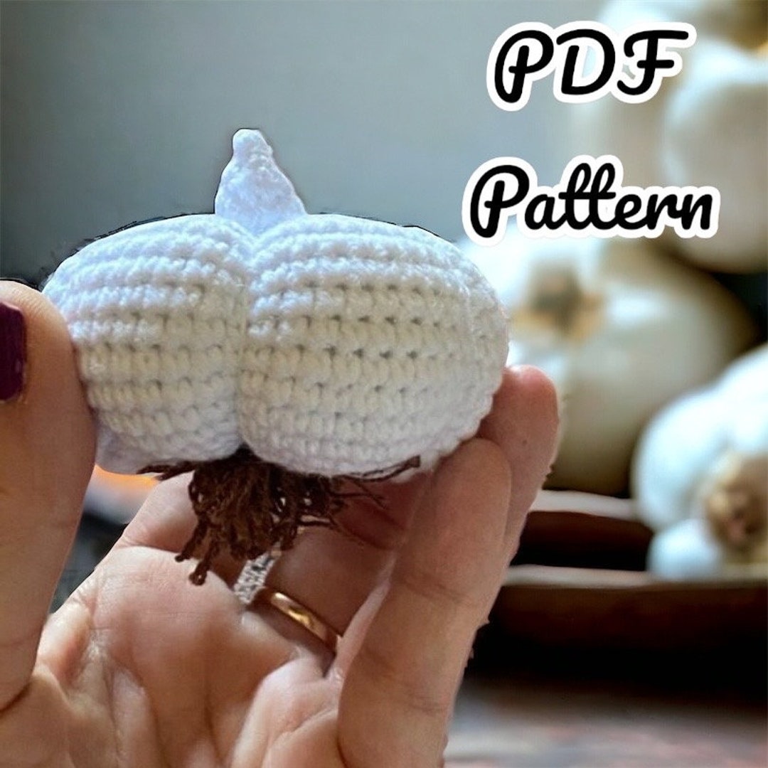 Easy Amigurumi Garlic Pattern, PDF Pattern of Garlic, Pattern of ...
