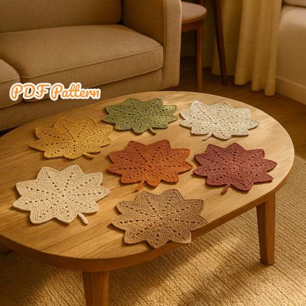 Fall Leaf Placemats - Etsy