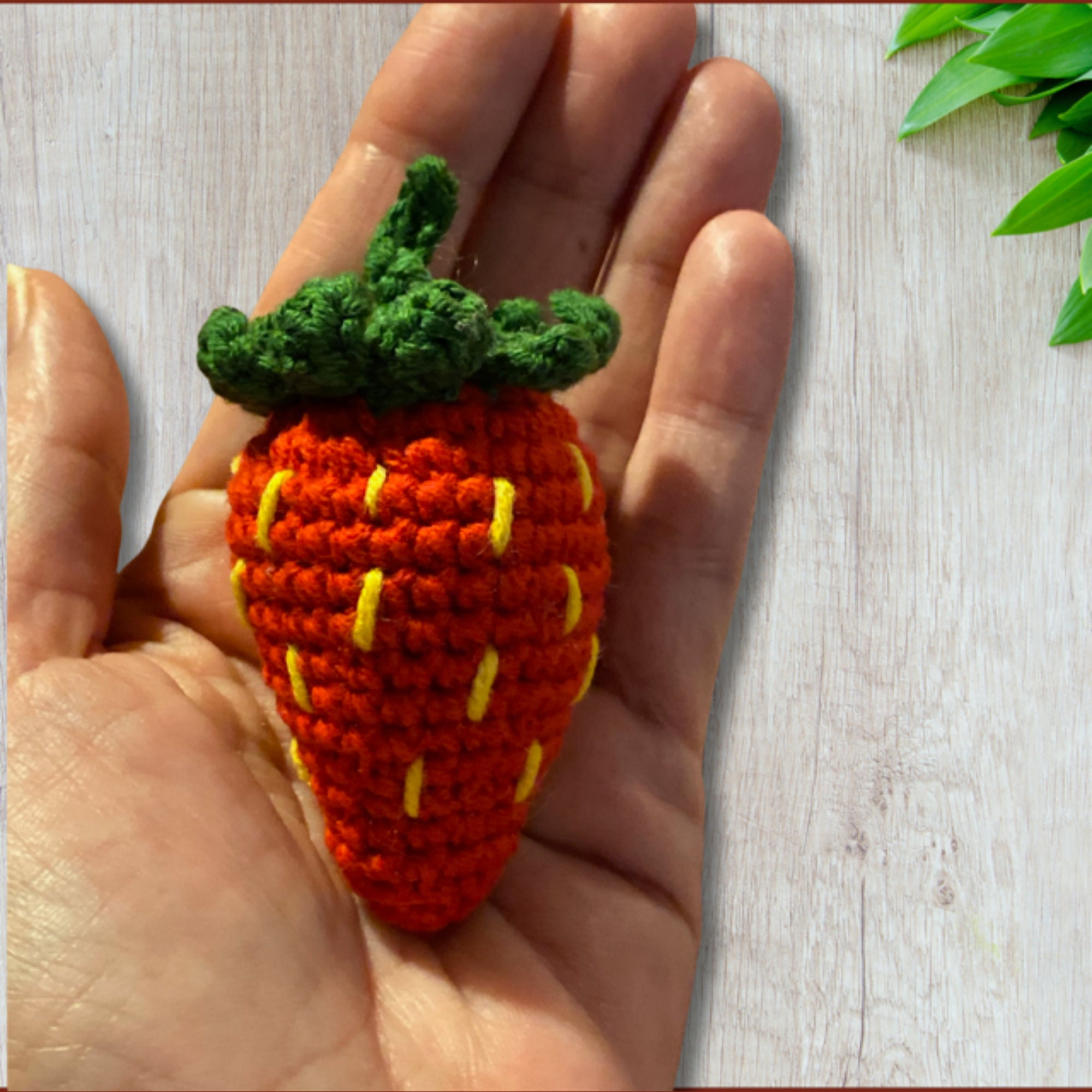Easy Amigurumi Strawberry Pattern, PDF Pattern of Strawberry, Pattern ...
