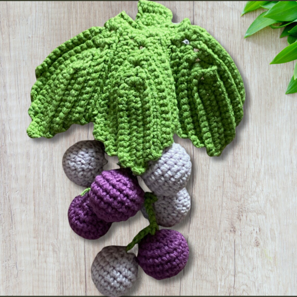 Easy Amigurumi Grape Pattern, PDF Pattern of Grape, Pattern of ...