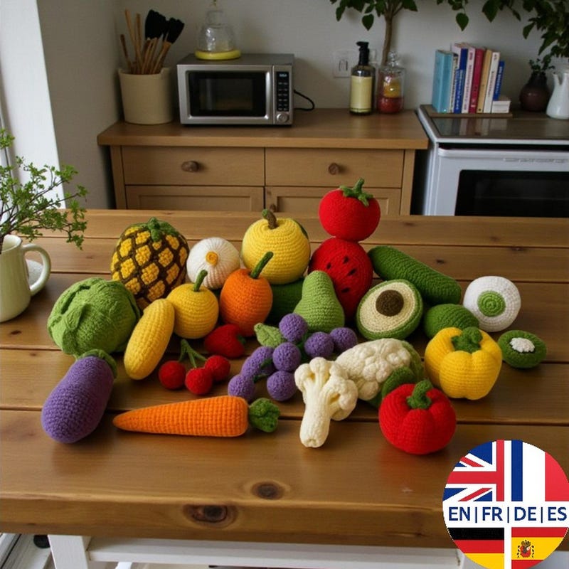 English Fruit and Veggie - Etsy