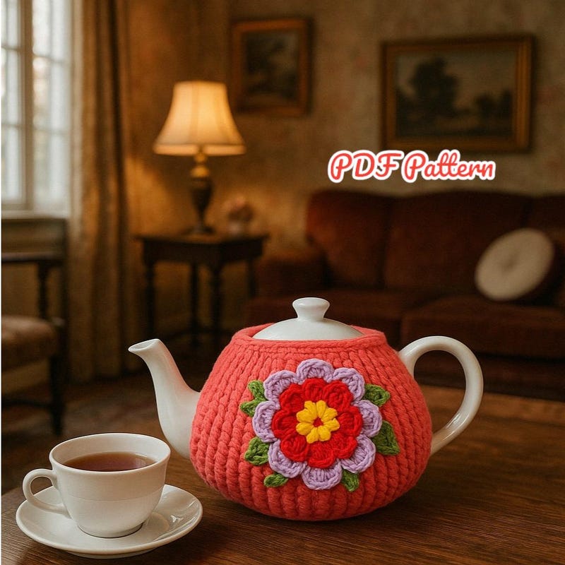 Crochet Tea Set - Etsy