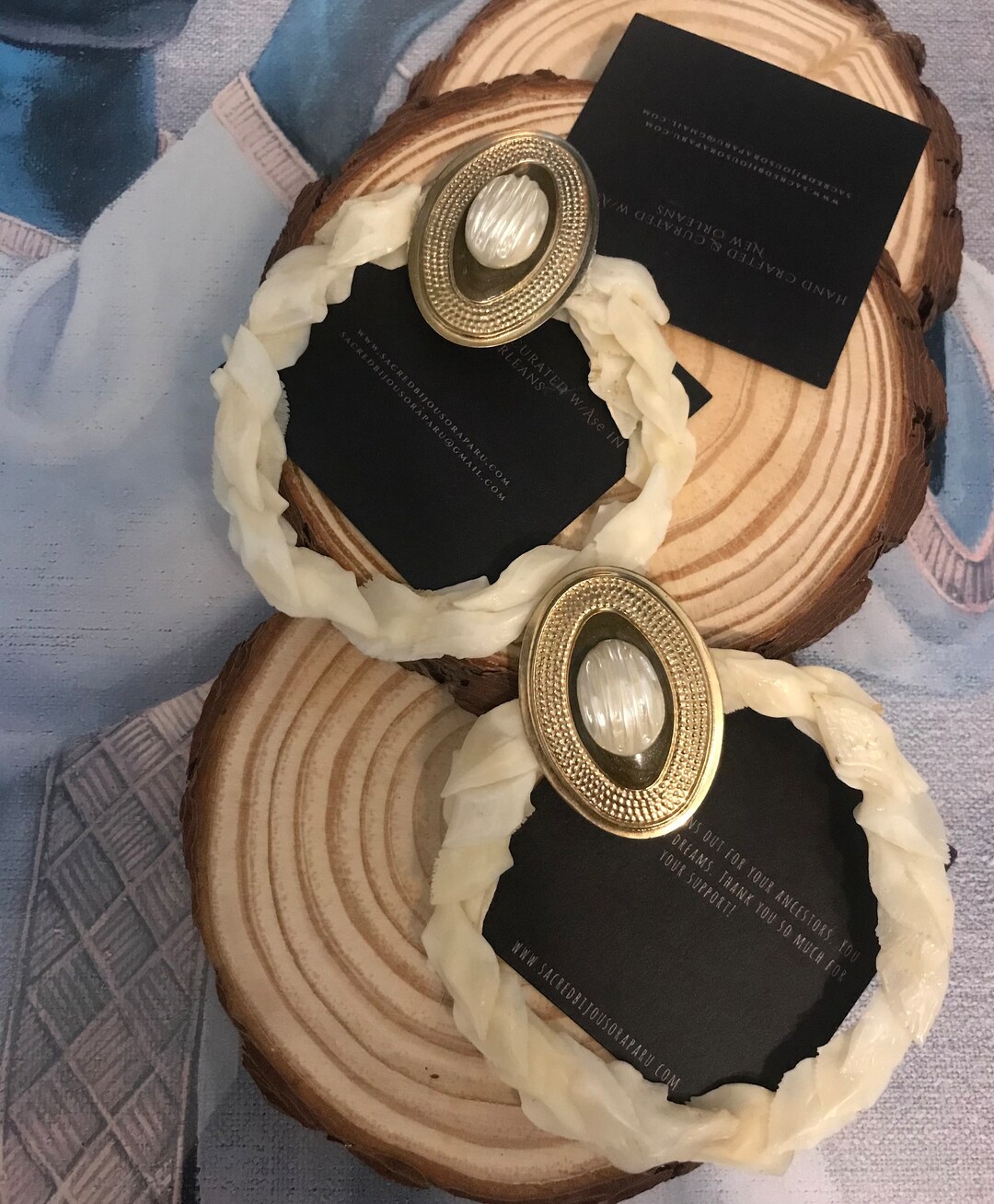 Authenic Alligator Gar Scales Hoop Earringsbayouk Choupic bayou St ...