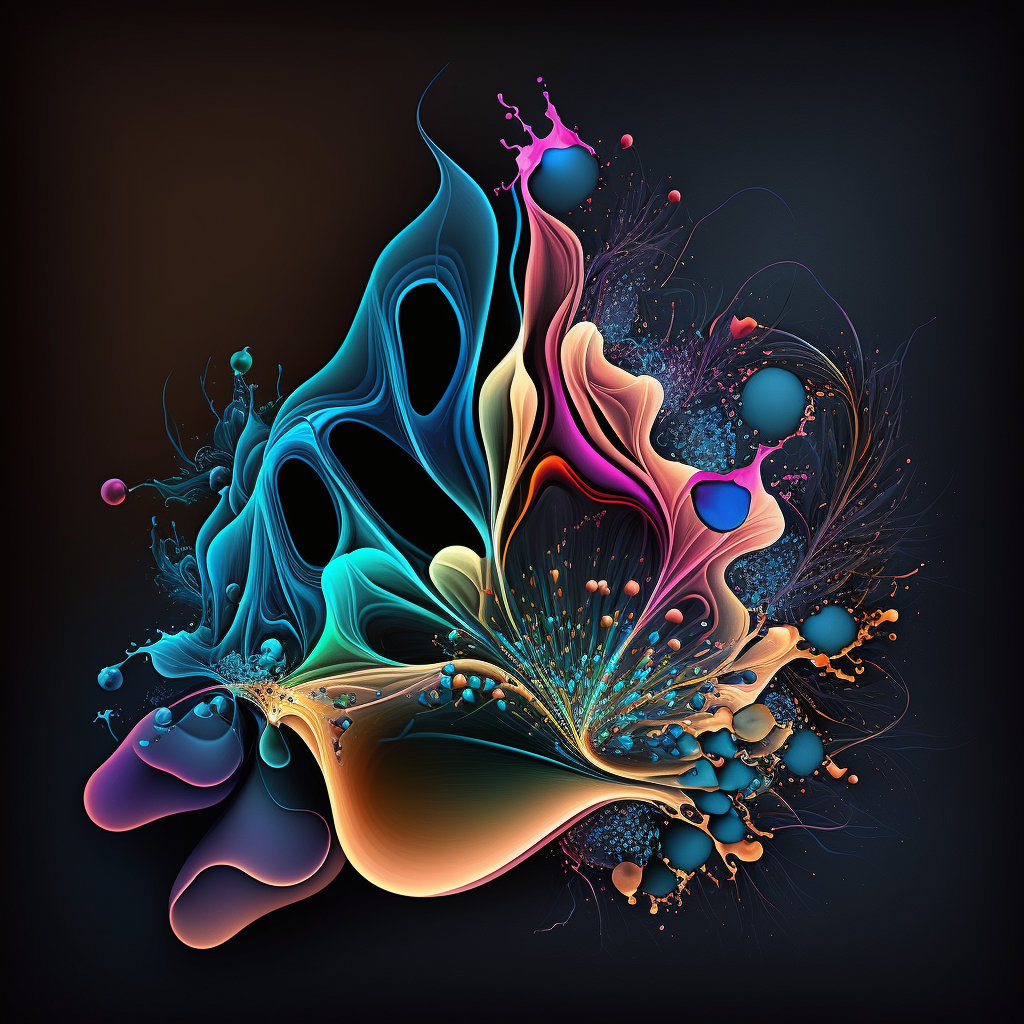 A. I. Art Digital Drawings "flow Cytometry" - Etsy