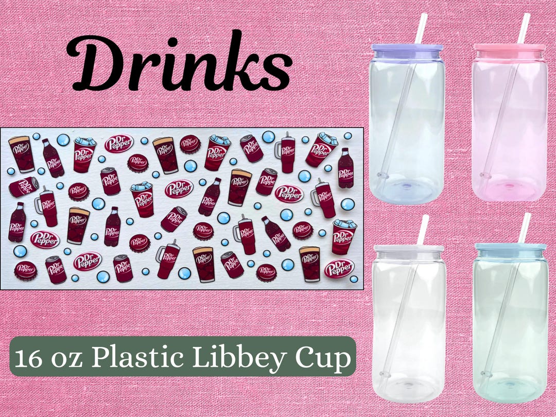DP Soda Icons Drink Plastic Libbey Can Cup - Etsy