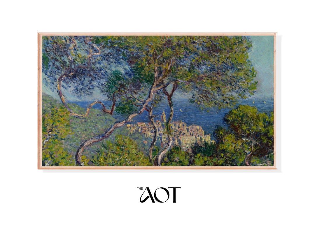 Samsung Frame TV Art | Italy's Border Vintage Oil Painting Digital Art ...